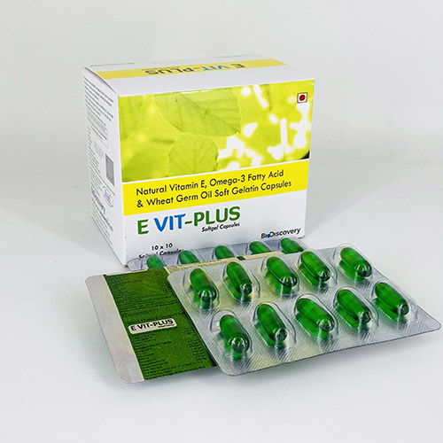 E VIT-PLUS Softgel Capsules Biodiscovery Lifesciences Pvt.Ltd.