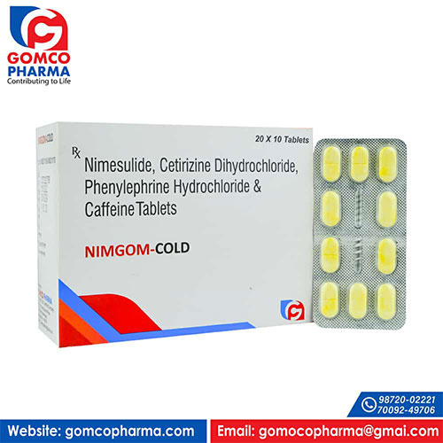 NIMGOM-COLD Tablets Gomco Pharma