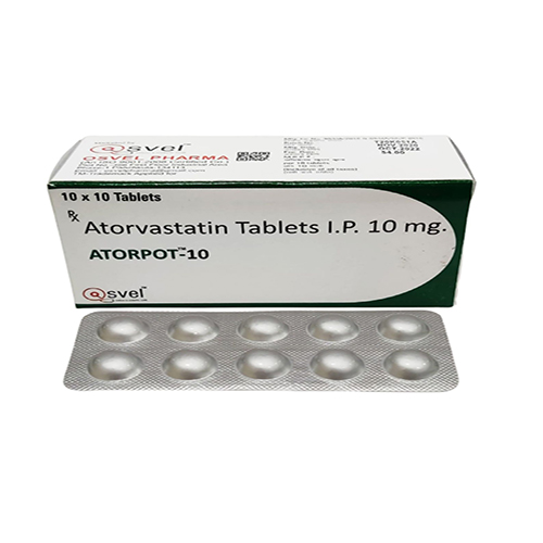ATORPOT-10 Tablets Osvel Pharma