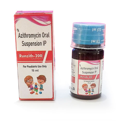 RUNZITH-200 Suspension Indoscot Healthcare Pvt. Ltd.