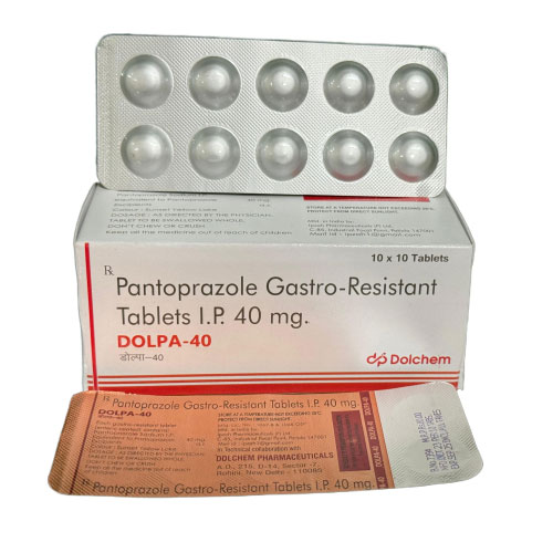 DOLPA-40 Tablets Dolchem Pharmaceuticals Pvt.Ltd.