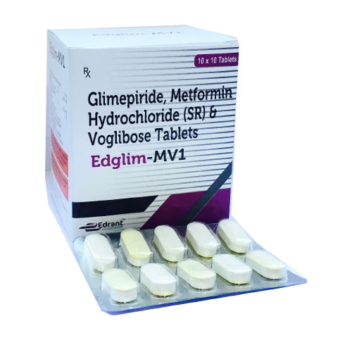 EDGLIM-MV1 Tablets Edrant Pharmaceutical