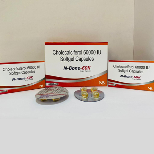 N-BONE-60K Softgel Capsules Nexbon Lifesciences