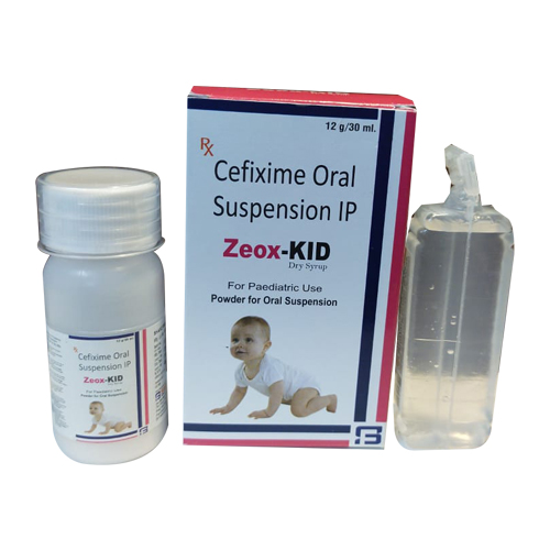 ZEOX-KID Dry Syrup Sigma Softgel Formulation