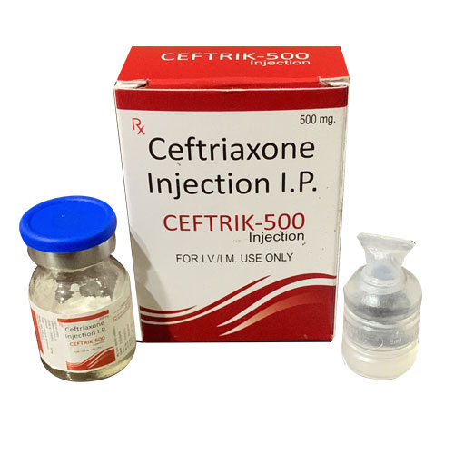 CEFTRIK-500 Injections Avion Healthcare Pvt. Ltd.
