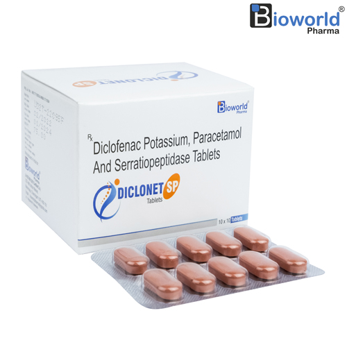 DICLONET-SP Tablets Bioworld Pharma