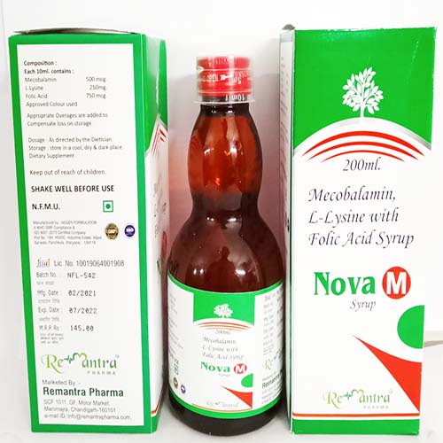 NOVA-M Syrup Remantra Pharma