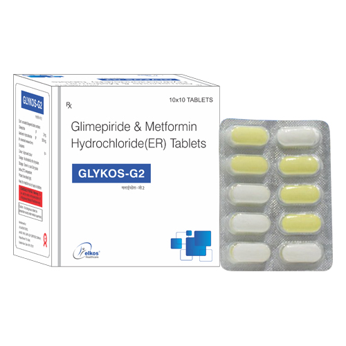 GLYKOS-G2 Tablets Elkos Healthcare Pvt. Ltd.