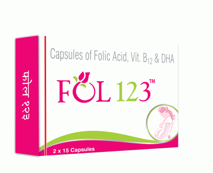 FOL 123 Capsules Pharmed Limited