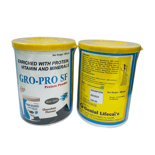 GRO-PRO SF PROTEIN POWDER Genial Lifecare