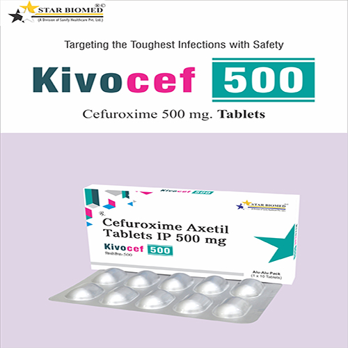 Kivocef-500 Tablets SANIFY HEALTHCARE PVT. LTD.