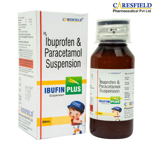 IBUFIN-PLUS Suspension Caresfield Pharmaceutical Pvt. Ltd.