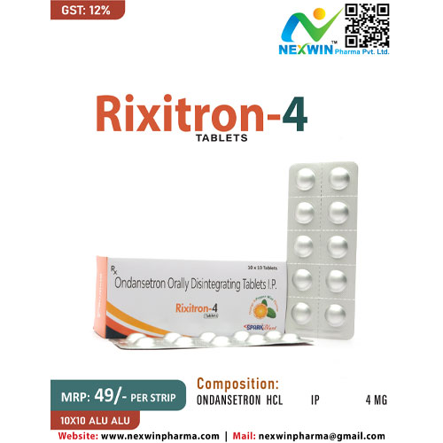 RIXITRON-4MG Tablets Nexwin Pharma Pvt. Ltd.