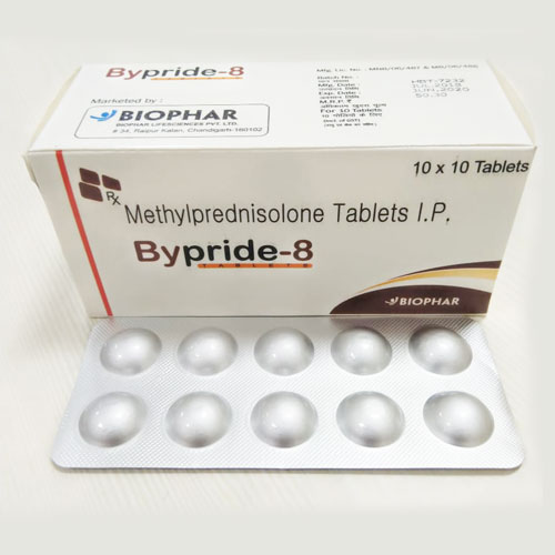 BYPRIDE - 8 TABLETS BIOPHAR LIFESCIENCES PVT LTD
