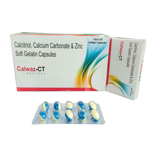 CALWAZ-CT Softgel Capsules Nuvon Healthcare