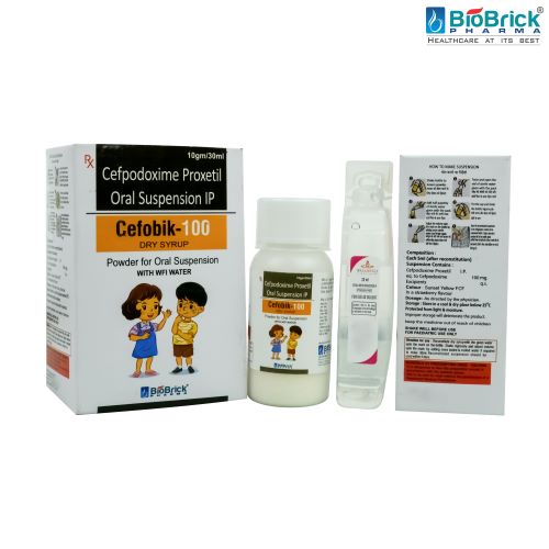 CEFOBIK-100 Dry Syrup Biobrick Pharma