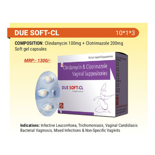 DUE SOFT-CL SOFTGEL CAPSULES Bendic Healthcare Pvt. Ltd.