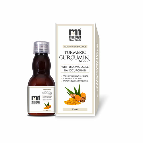 MAXNOVA HEALTHCARE TURMERIC CURCUMIN SYRUP Maxnova Healthcare