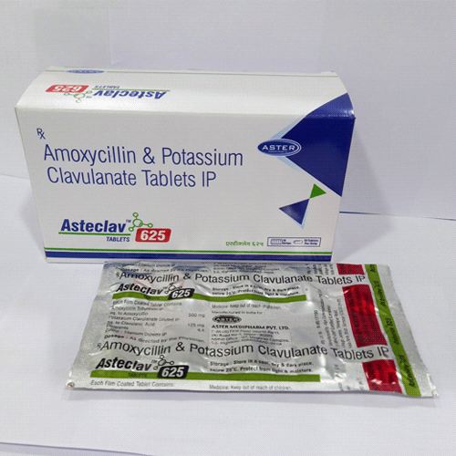 ASTECLAV-625 Tablets Aster Medipharm Pvt. Ltd.