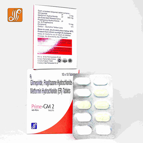 PRIME-GM 2 Tablets Daksh Pharmaceuticals Pvt. Ltd.