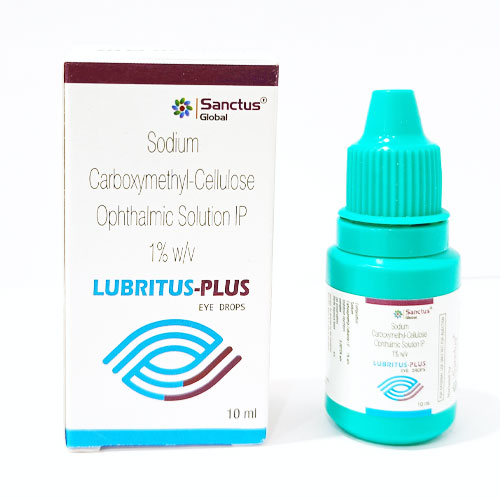 LUBRITUS-PLUS Eye Drops Sanctus Global Lifesciences Pvt. Ltd.