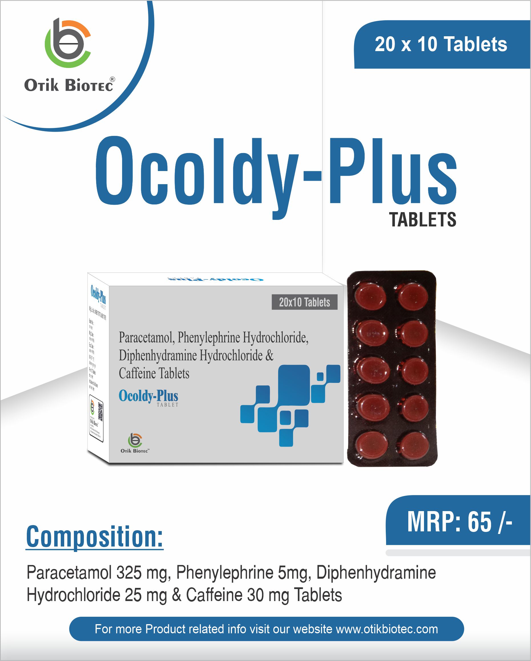 OCOLDY-PLUS Otik Biotec