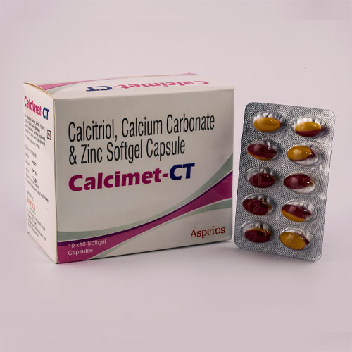 CALCIMET-CT Softgel Capsules Asprius Lifescience