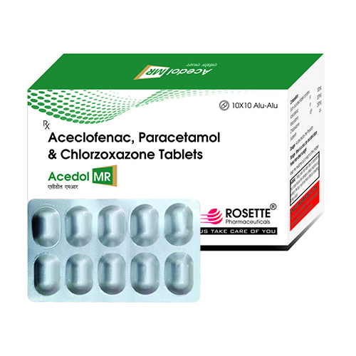 Acedol-MR Tablets Rosette Pharmaceuticals