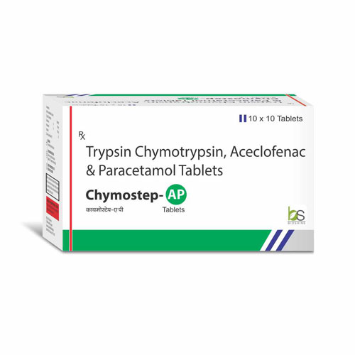 CHYMOSTEP-AP Tablets Bioshine Healthcare Pvt. Ltd.