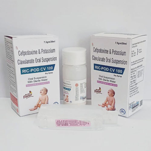 RIC-POD CV 100 Dry Syrup Biorika Healthcare