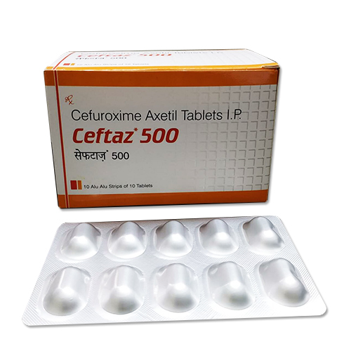 CEFTAZ-500 Tablets Oscar Remedies Pvt. Ltd.