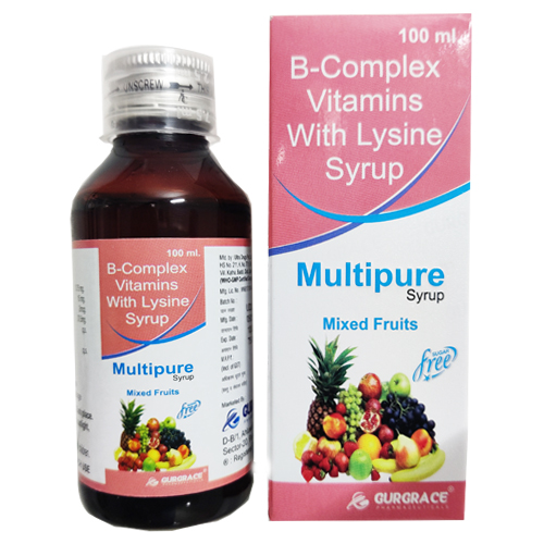 MULTIPURE 100ml Syrup Gurgrace Pharmaceuticals